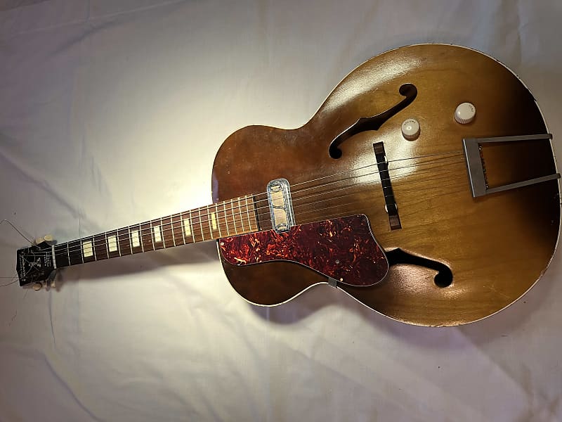 Harmony Hollywood H-39 LEFT HANDED Sunburst So Much Tone! | Reverb