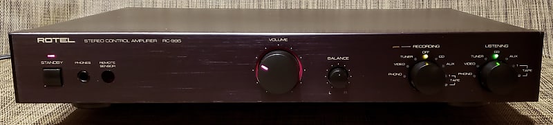 Rotel RC-995 Stereo Control Amplifier Preamp - Excellent | Reverb