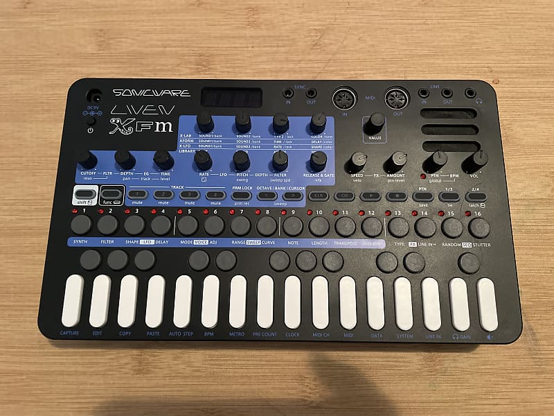 Sonicware Liven XFM 27-Key Multi-Track FM Synthesizer | Reverb