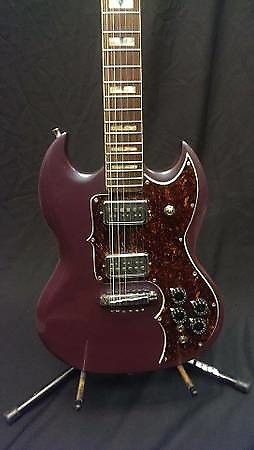 Custom 9-String SG Purple | Reverb