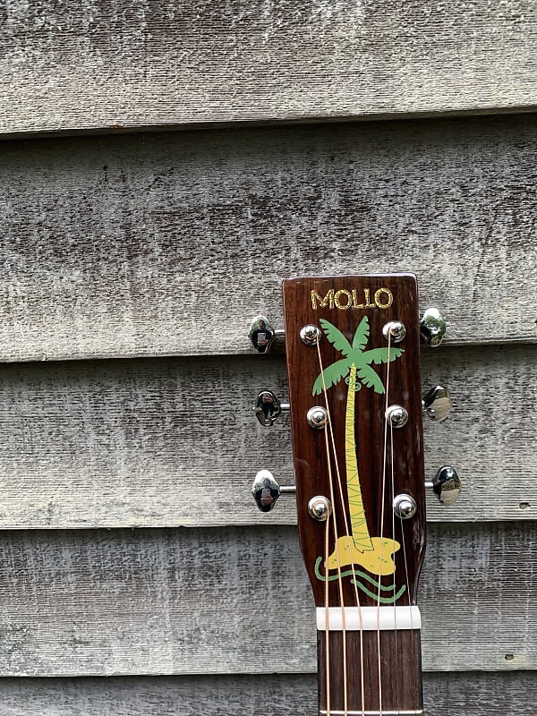 Mollo Tiki Man OM 2022 Acoustic Guitar | Reverb