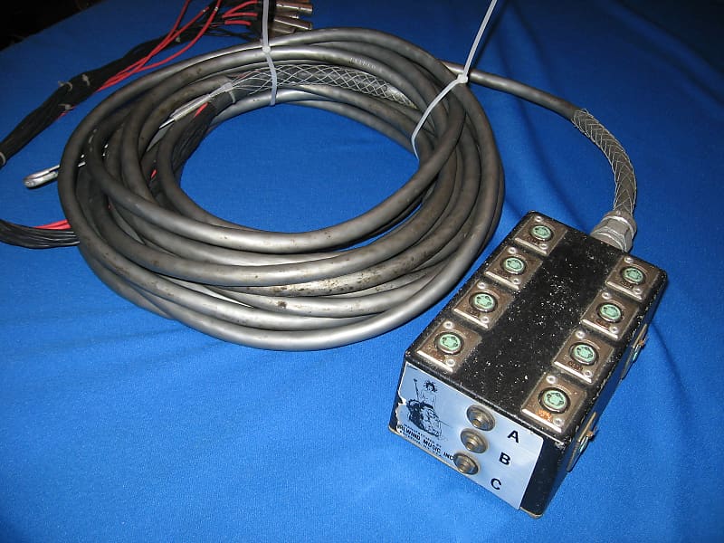 Whirlwind 12-Channel Band Audio Snake, XLR microphone inputs, | Reverb