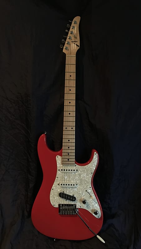 Tom Anderson S, With Tele Pickup! Fiesta Red 2022 | Reverb
