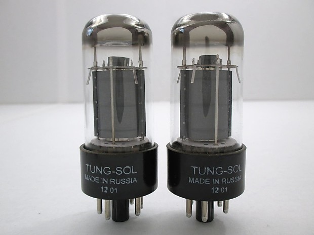 Tung-Sol Re-Issue 6V6 Matched Pair | Reverb