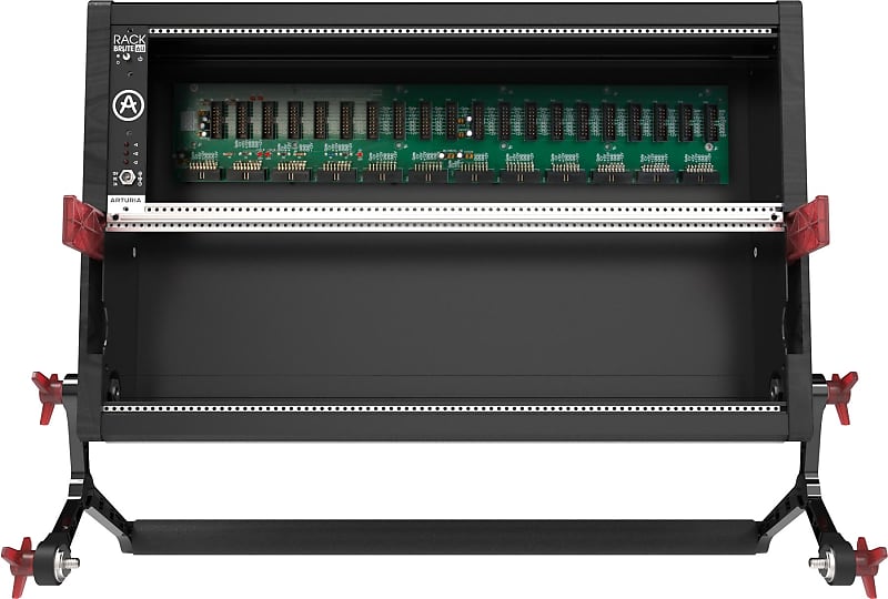 Arturia RackBrute 6U Eurorack Case with Power Supply - Noir | Reverb