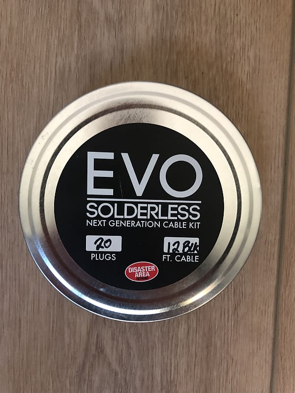 Disaster Area Designs EVO Solderless Cable Kit 20 Plugs - | Reverb