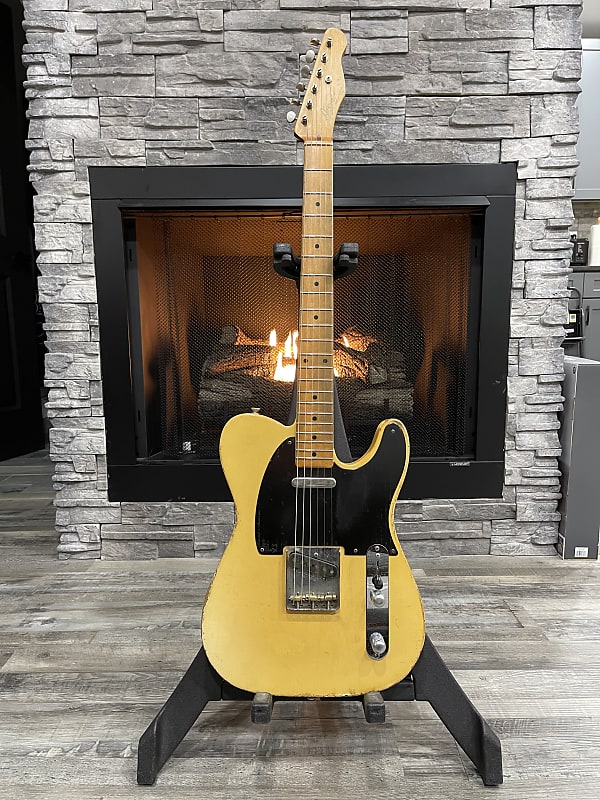 Danocaster Blackguard 2020 - Aged Blonde Nitrocellulose | Reverb