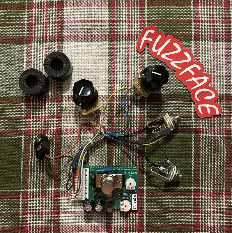 Dunlop JDF2 Fuzz Face Germanium Circuit | Reverb