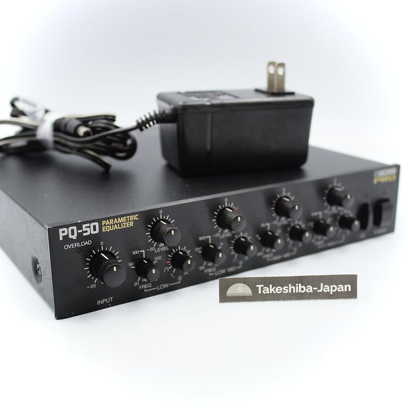 Boss PQ-50 Parametric Equalizer With Adapter 1992 Made in | Reverb UK