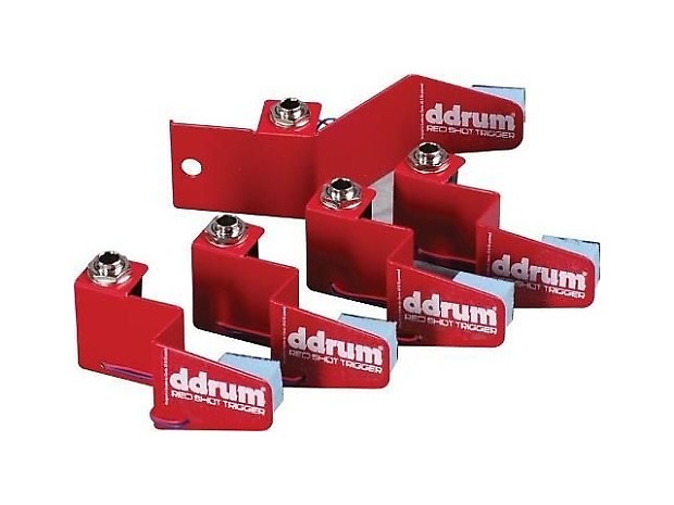 Ddrum Red Shot Triggers 5 Pack Kit | Reverb Canada
