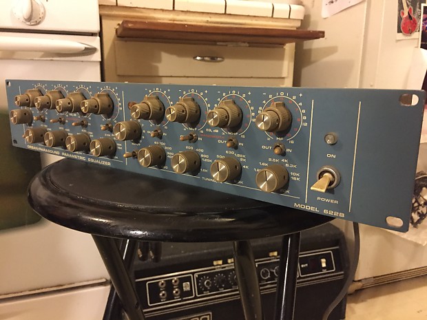 Orban 622B Vintage Equalizer 2 Channel 4 Band Parametric with | Reverb