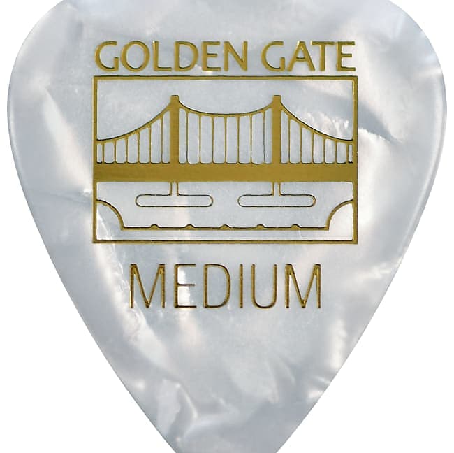 Golden Gate Deluxe Flat Picks (Dozen) - MP-445 Sideman | Reverb