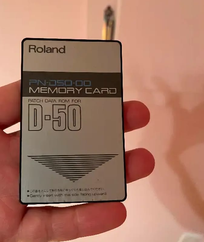 Roland D-50 Sound card | Reverb
