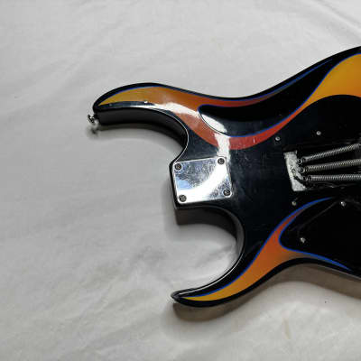 Ibanez RG Electric Guitar Body Custom 2000s - Hot Rod Flame | Reverb