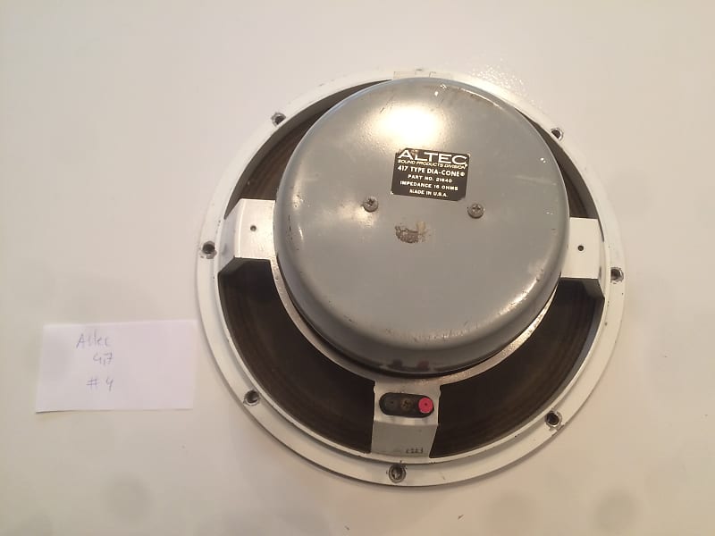 Altec 417 Guitar Speaker 4 | Reverb