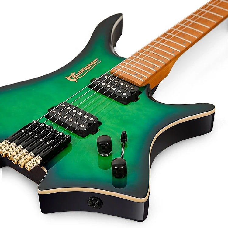 Bullfighter guitar DWT Portable Headless Electric Guitar Bullfighter guitar DWT Portable Headless Electric Guitar