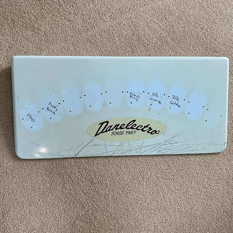 Danelectro Effects Pedal Display 1990’s - Off White | Reverb