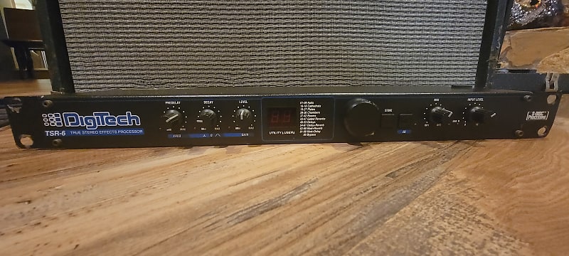 DigiTech TSR-6 True Stereo Effects Processor Rack Mount | Reverb