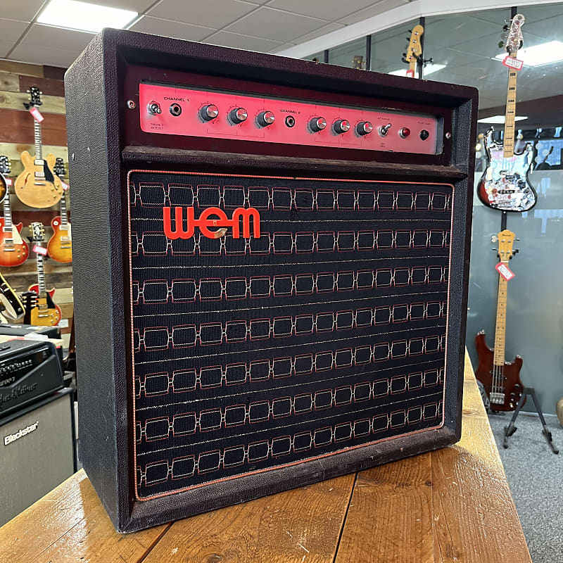 WEM Dominator MKIII 1970's - Black | Reverb