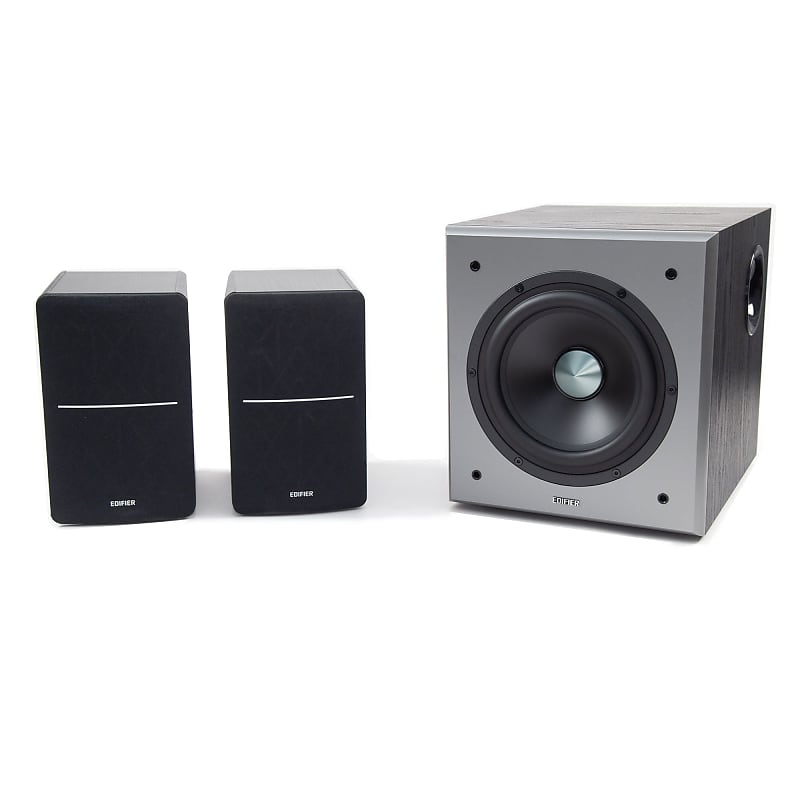 Edifier: R1280DBs / T5 Subwoofer / Speaker Bundle Black | Reverb