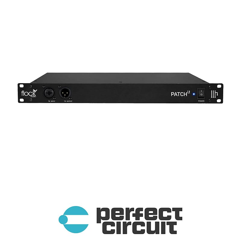 Flock Audio Patch LT 32-Point Analog Patchbay with Digital | Reverb UK