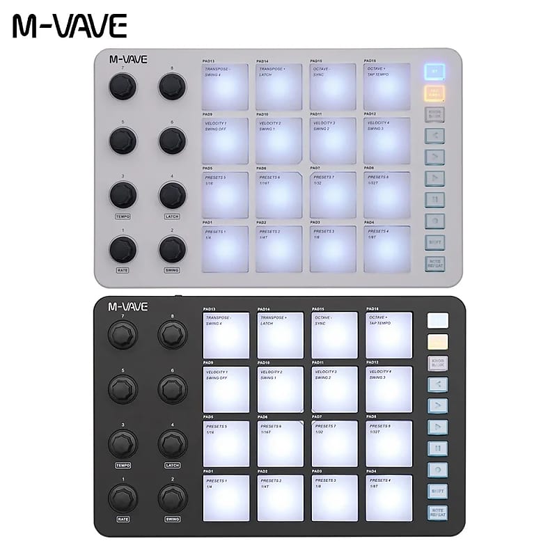 M-vave SMC-PAD Launch Pad USB-C Interface Portable Design | Reverb UK