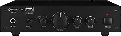Monacor SA-100 Compact Universal Stereo Amplifier - | Reverb