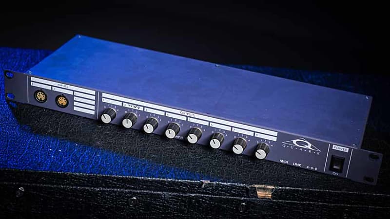 Quark Midi Link Ex Steve Howe Yes ASIA 1980s - Grey | Reverb