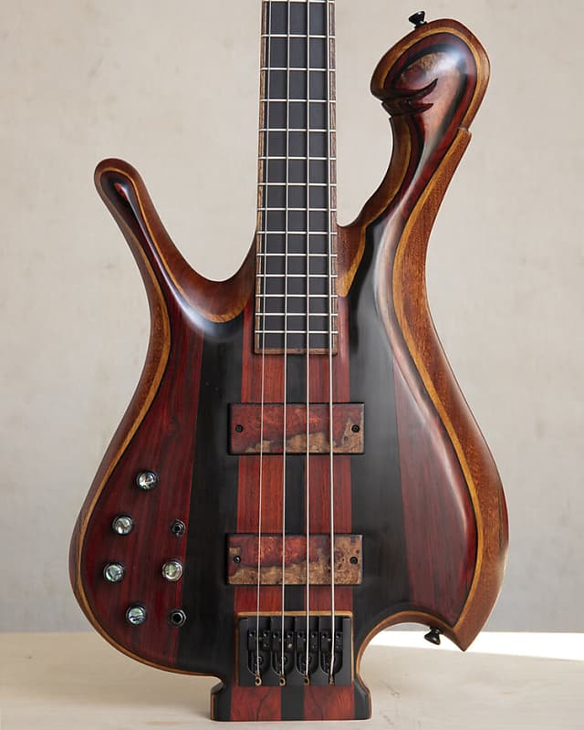 Kelvin Daly Left Handed Custom Four String Bass 2020 - | Reverb
