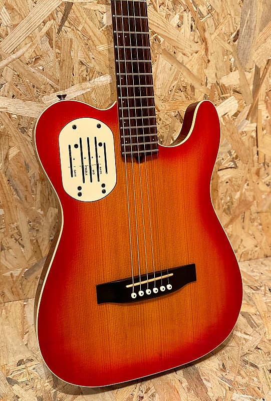 Pre Owned Godin Acousticaster LR Baggs Model 6 String Electro | Reverb