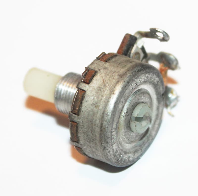 Vintage 1966 Fender 50K RA Reverse Audio Stackpole | Reverb