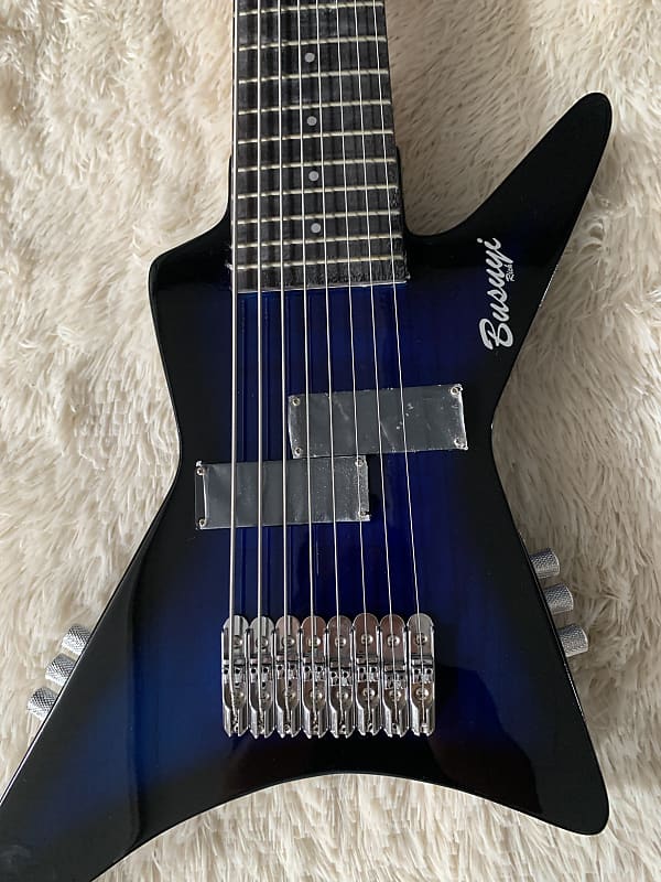 8 String Bass /5 String Fretless Bass Busuyi Double Neck | Reverb