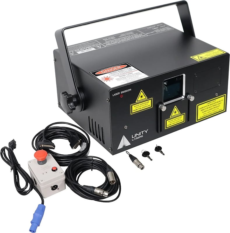 ProX Unity RAW 3 Watt RGB Laser Light Show Fixture | Reverb