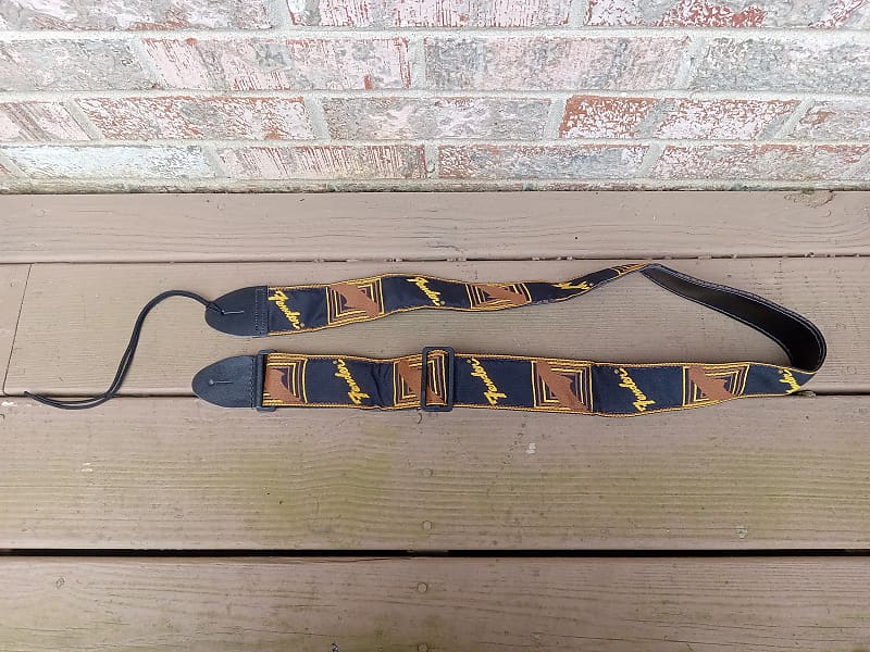 Vintage Circa 1981/1982 Fender USA Buckle Guitar/Bass Strap! | Reverb