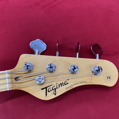 Tagima TW-73 Woodstock Series 4-String - Olympic White | Reverb