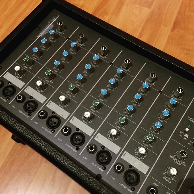 Fender SR6520PD Powered Mixer | Reverb