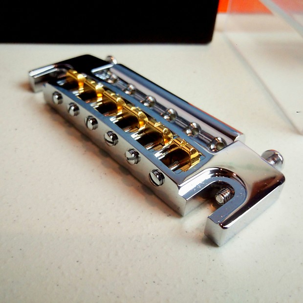 Schaller 455 2005 Chrome Wraparound Bridge | Reverb