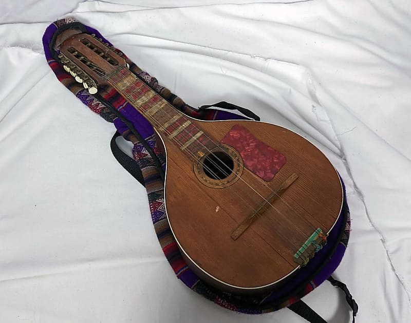 Handmade Peruvian 10 Strings Mandolin / Bandurria | Reverb