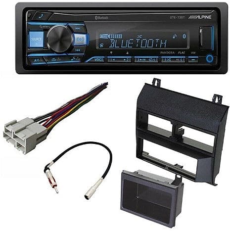 Alpine UTE-73BT Single-DIN Car Stereo for 1988-1994 GM FULL | Reverb