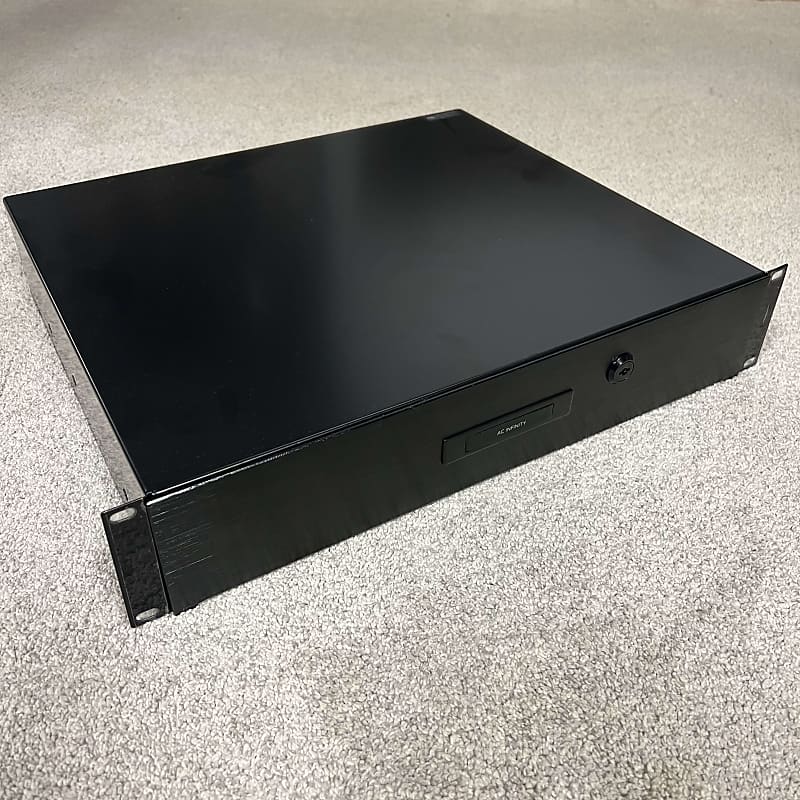 AC Infinity 2U Rack Mount Drawer with Lock and Key - Mint | Reverb