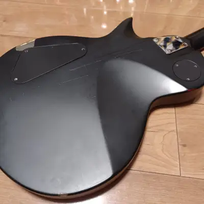 ESP Ltd Eclipse Satin Black Les Paul Type Shape | Reverb