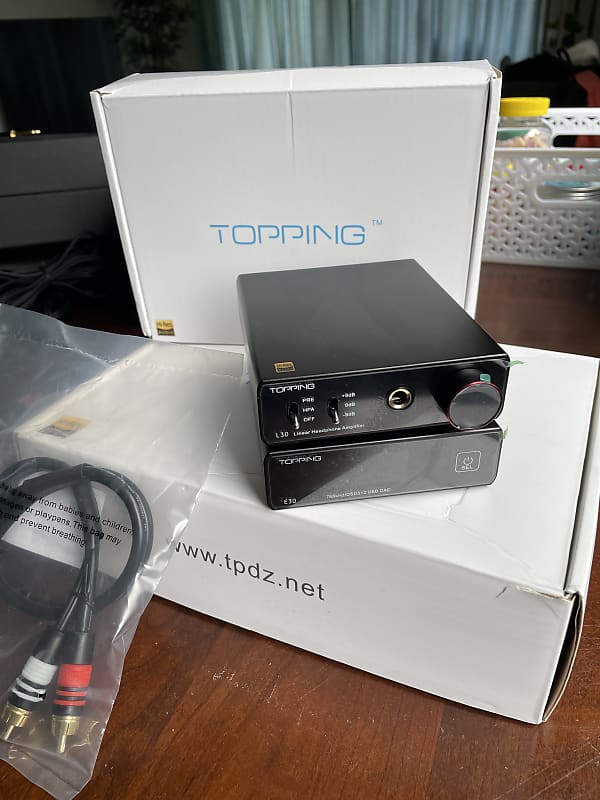 Topping E30/L30 Matte Black | Reverb