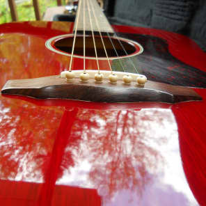 Guild 1990 D 15 WG Red With OHSC | Reverb