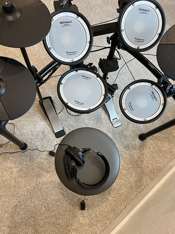 Rowland Td-07dmk v-drums drum kit 2023 - Black | Reverb