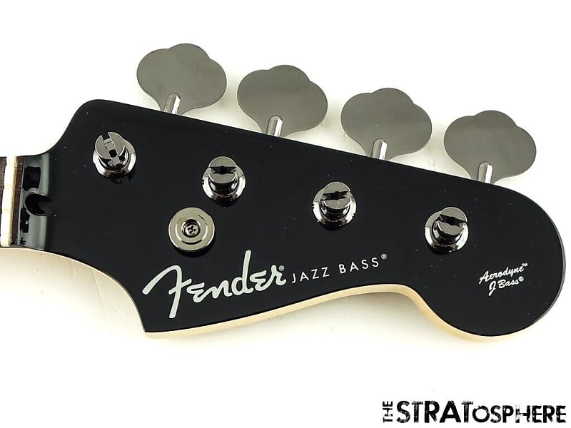2022 Fender Aerodyne Jazz Bass NECK + TUNERS Guitar Modern | Reverb