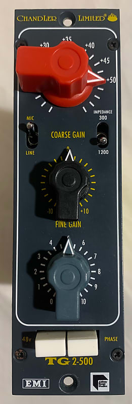 Chandler Limited TG2-500 Series Microphone Preamp Module - | Reverb