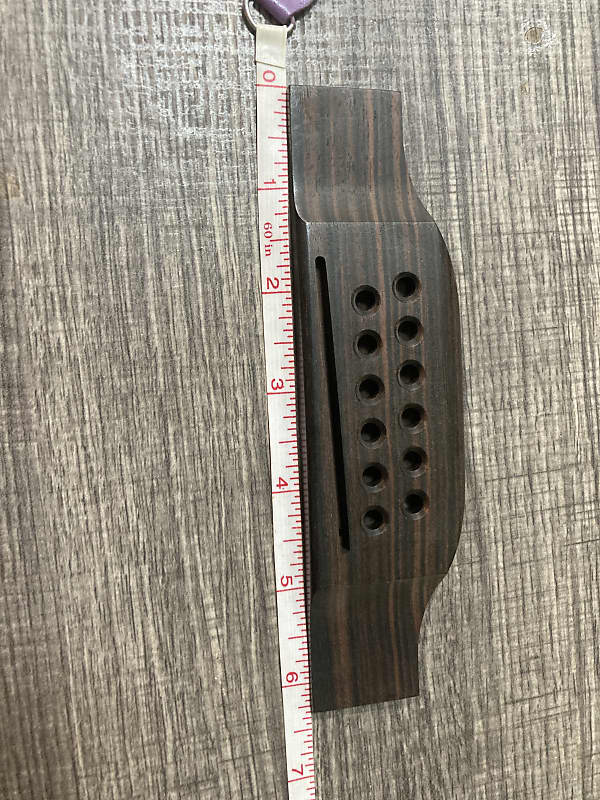 Martin 12 string acoustic guitar bridge 2020 - Rosewood | Reverb