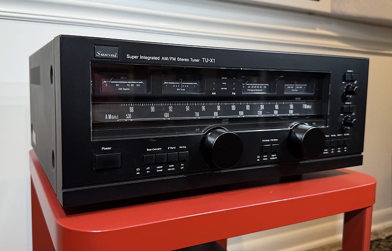 Sansui TU-X1 Super Integrated AM/AM Stereo Tuner | Reverb
