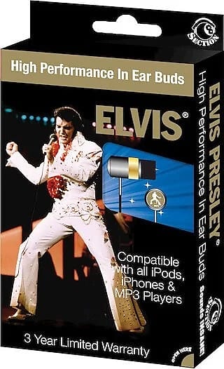 Elvis Presley (Vegas Era) - In-Ear Buds | Reverb
