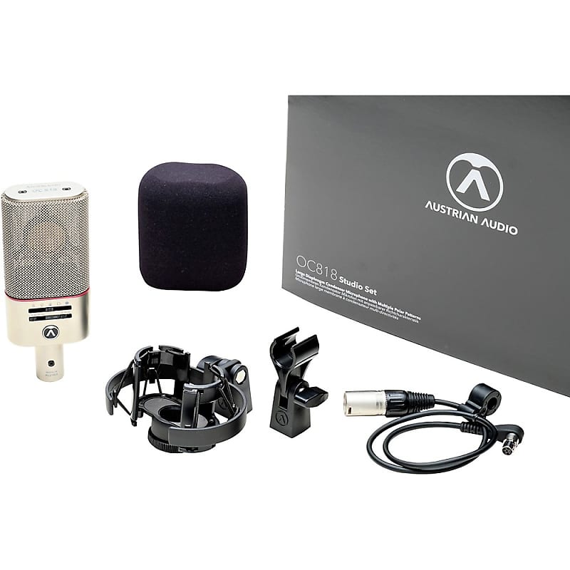 Austrian Audio OC818 Multi-Pattern Large-Diaphragm Condenser | Reverb